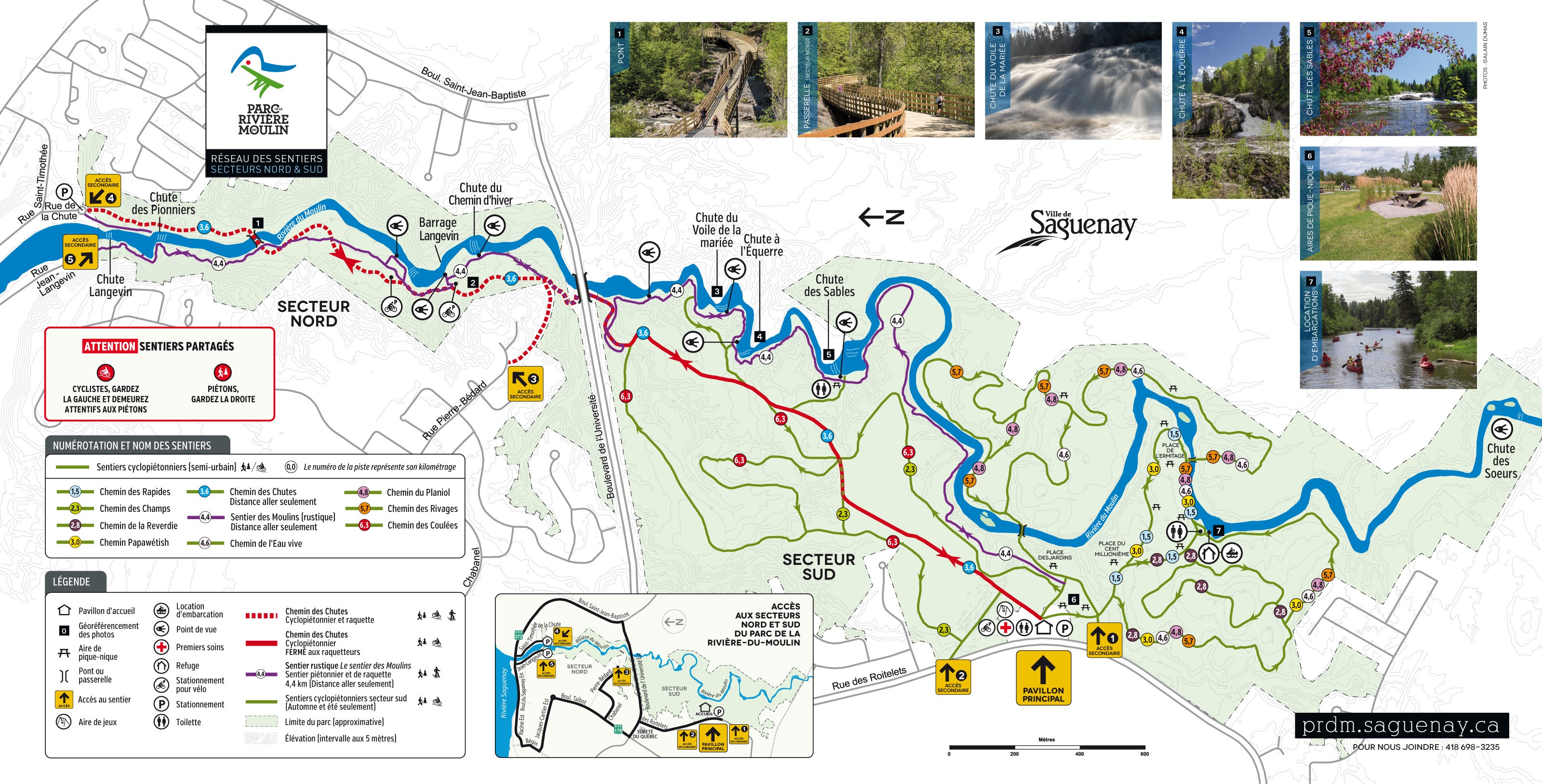 PARC DE LA RIVIÈRE DU MOULIN | Saguenay - Lac-Saint-Jean